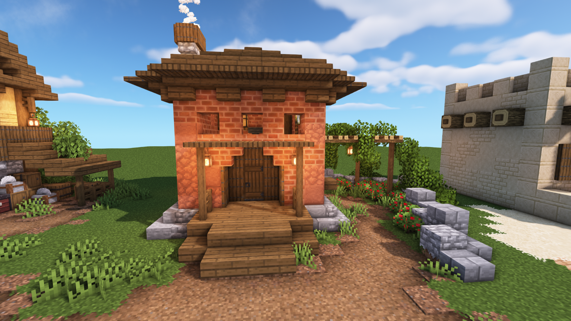 Minecraft Starter House